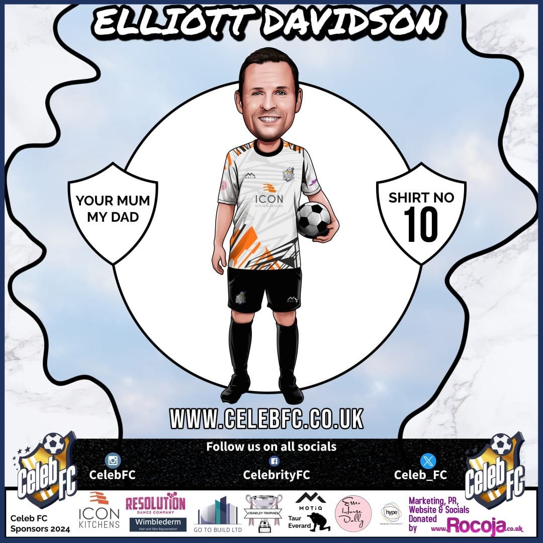 The Celeb FC Team - Charity Football | Celeb FC